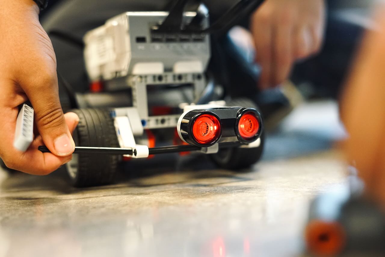 Eindrücke aus der Robotik AG - Gymnasium Oberalster